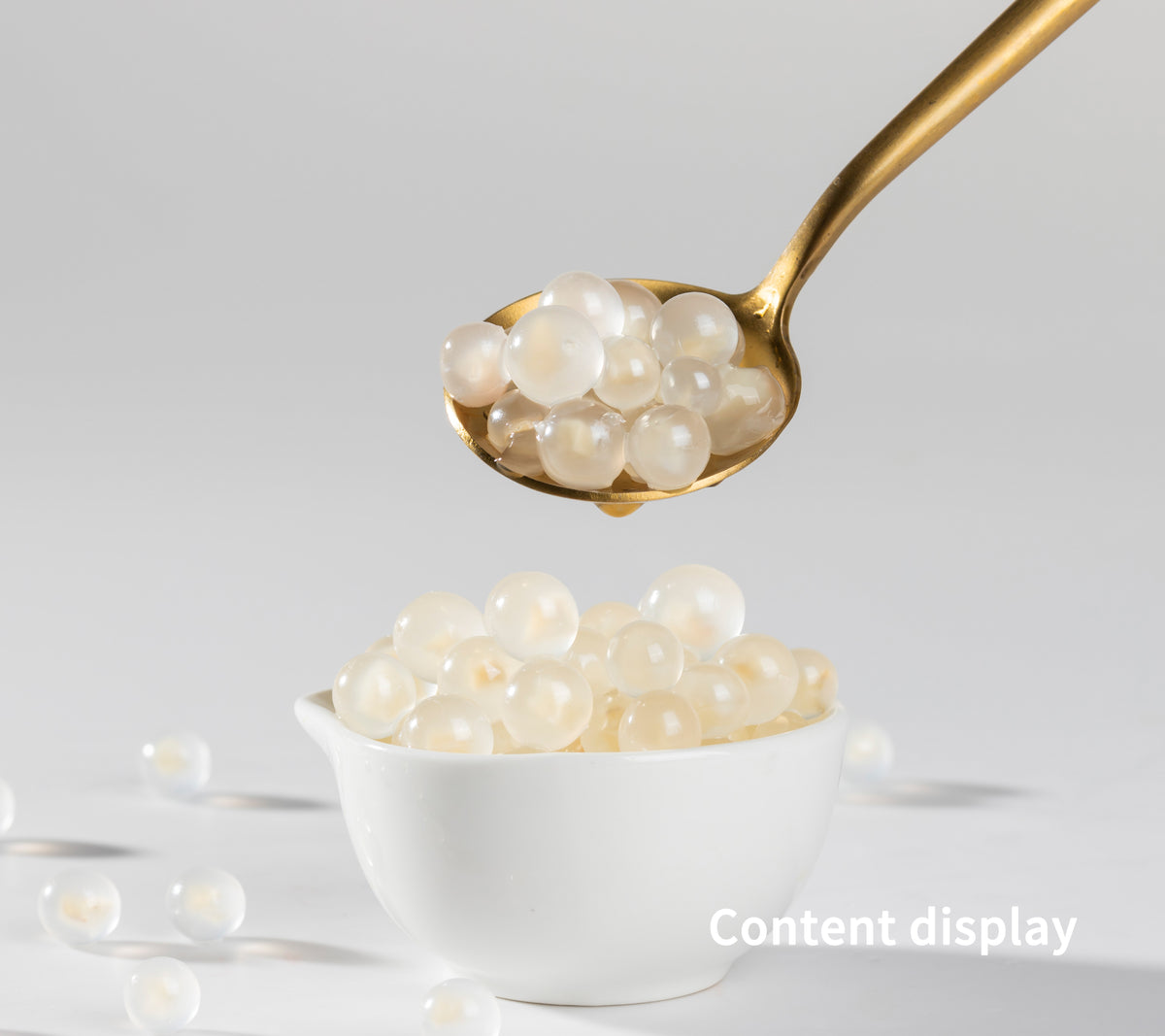Thumb Bubble Tea Ingredients: 1KG of horseshoe grains are ready to eat ...